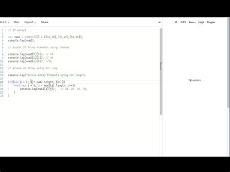 Typescript Arrays