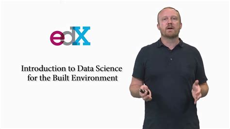 Edx Course Trailer Data Science For The Built Environment Youtube