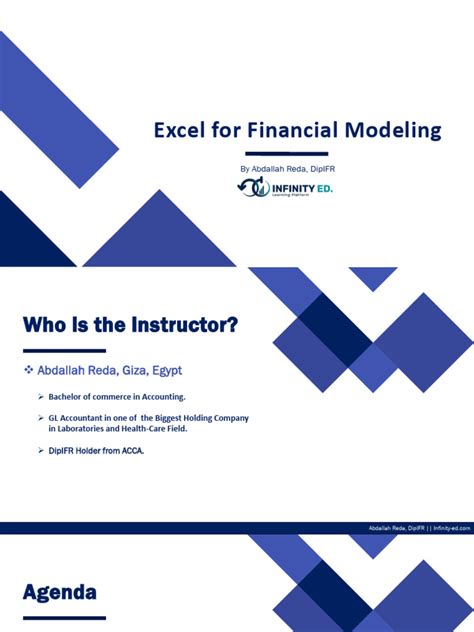 Guidance For Excel For Financial Modeling Pdf Computing Data