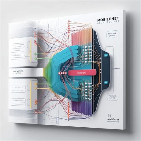 A Highly Detailed Illustration Of The Future Mobilenet Architecture Premium Ai Generated Image