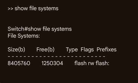 How To Check Flash Memory Of Cisco Switch Geeksforgeeks