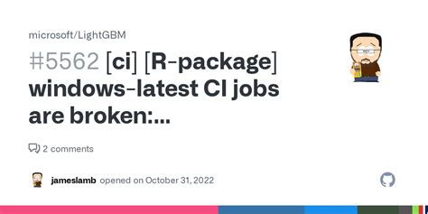 Ci R Package Windows Latest Ci Jobs Are Broken Initexmfexe