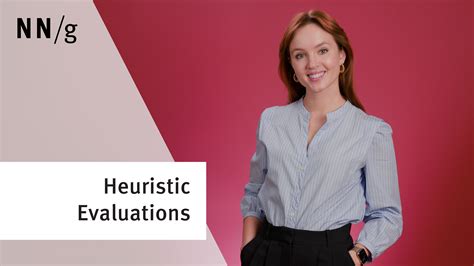 How To Conduct A Heuristic Evaluation Video NN G