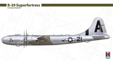 Hobby 2000 H2k72070 B 29 Superfortress 172 Scale Model