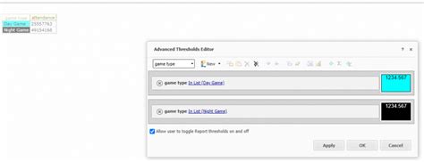 Microstrategy Threshold Feature Beauty Crackerzin