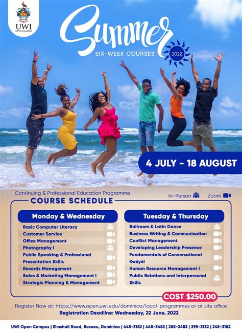 6 Week Courses For Summer Dom767
