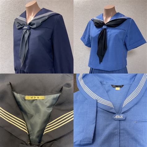 制服市場 福岡県 福岡県立朝倉高等学校 公立の進学校 これぞ夏のセーラーと言わんばかりの爽快色