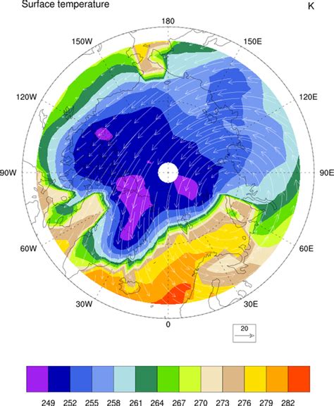 Stereographic Projection Map