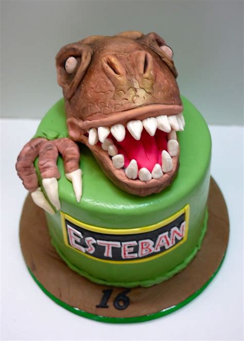 Jurassic World Dinosaur Birthday Cakes Dinosaur Cake Diy Birthday Cake