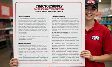 Tractor Supply Sales Associate Job Description Duties Skills And Career