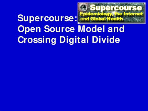 Open Source Model Health Lecture Slides Docsity