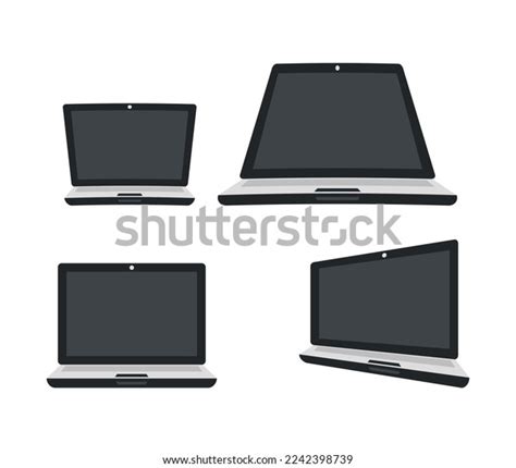 Set Computer Devices Vector Arts Stock Vector Royalty Free Shutterstock