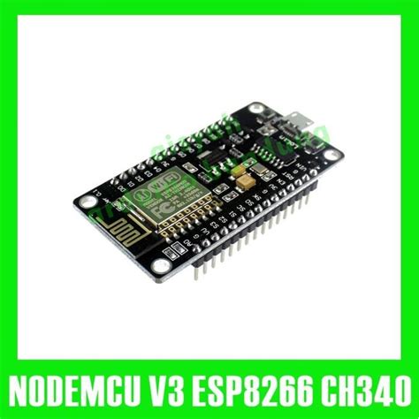 Jual Nodemcu V3 Lua Wifi Internet Of Things Based Esp8266 Module Ch340