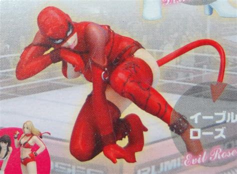 火爆玫瑰 Rumble Roses Sexy Evil Roses Figure 興趣及遊戲 收藏品及紀念品 明星周邊 Carousell