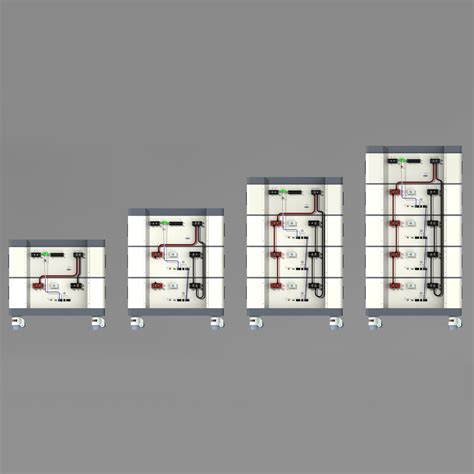 High Quality Stacked Lithium Ion Battery Support Smart Communication Function Rs485 Rs232 Can