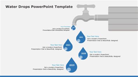 Drops PowerPoint Template Google Slides