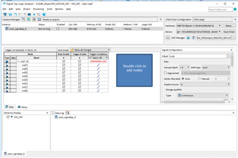 Learn To Analyze The Captured Signals Practice The Use Of Signaltap