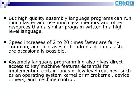 Assembly Language Programmingunit 4 Ppt