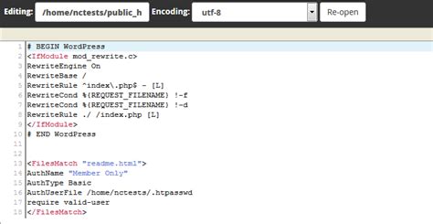 Password Protect Directory In Cpanel