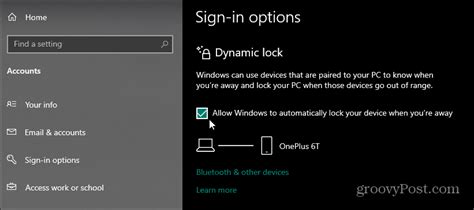How To Use Windows Dynamic Lock To Secure Your PC