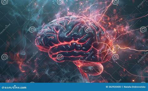 Neural Connections In The Brain Symbolizing Intelligence And Learning