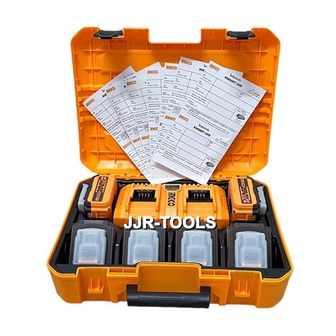 Ingco Combo Set Cosli230701 ชุดแบตพร้อมแท่นชาร์จ