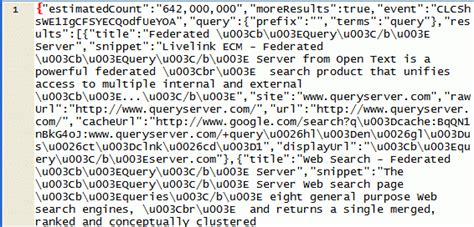 Secret Google JSON API