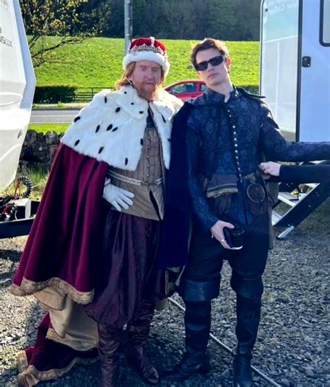 Tony Curran And Nicholas Galitzine Behind The Scenes Of Mary And George