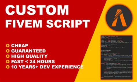 Make Any Custom Fivem Script By Theironneondevs Fiverr