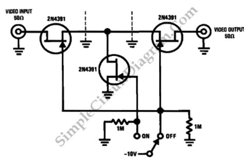 High Frequency Switch Simple Circuit Diagram