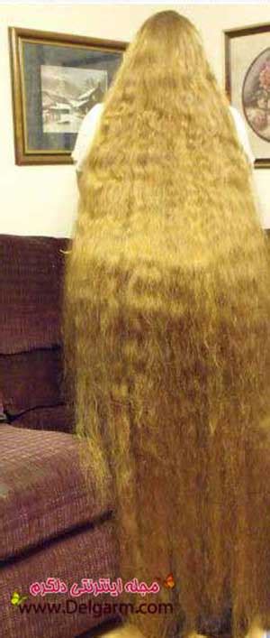 تصاویری از بلند ترین و زیباترین موهای زنانه