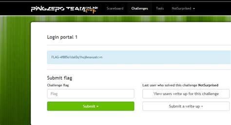 RingZer0 CTF Writeup SQLi 03 Login Portal 1 03 Login Portal 1 Md At