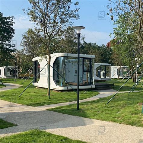 Factory Prefab House Steel Structure Movable Hotel Modular Space Capsule House Capsule House