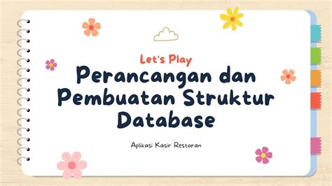 Perancangan Dan Pembuatan Database Youtube