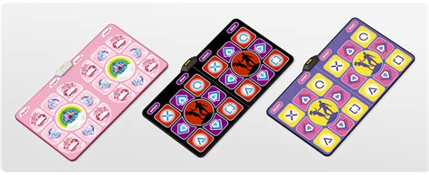 Acelufly Flannel Dance Mat For Tv With Camera Non Slip