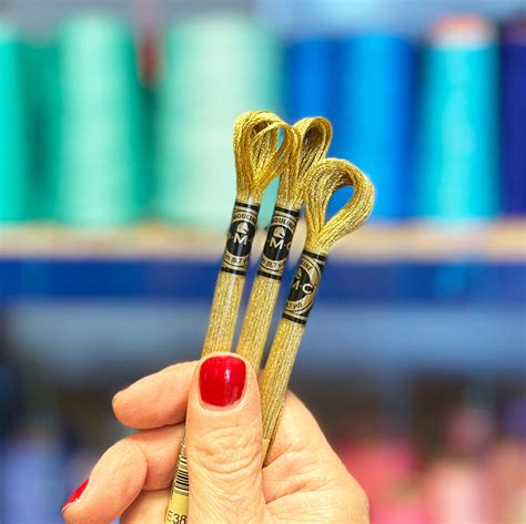 Gold Dmc Thread The Make Arcade