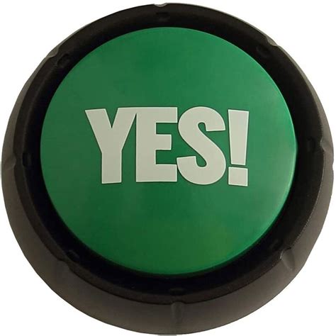 Pet Interaction Talking Yes No Maybe Button Grandado