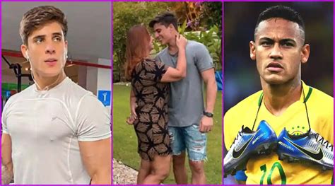 Neymars Mother Nadine Goncalves 52 Is Dating 22 Year Old Gamer Tiago