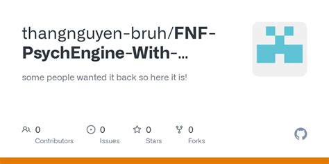 Fnf Psychengine With Android Support Archive Modding Md At Main Thangnguyen Bruh Fnf