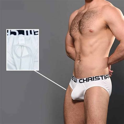 Andrew Christian Bulge C Ring Briefs White Inderwear