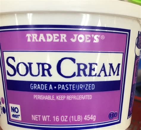 Sour Cream Archives Trader Joe S Reviews