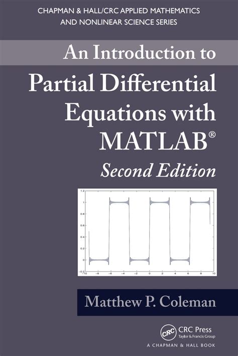 an introduction to partial differential equations with matlab ebook