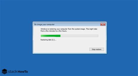 How To Restore Windows Image Backup From Hard Drive StackHowTo