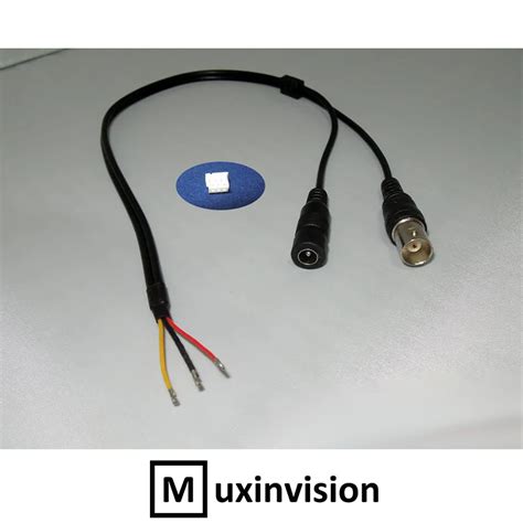 Buy Power Jack Bnc Jack 3 Pin Wire Connector Cable For