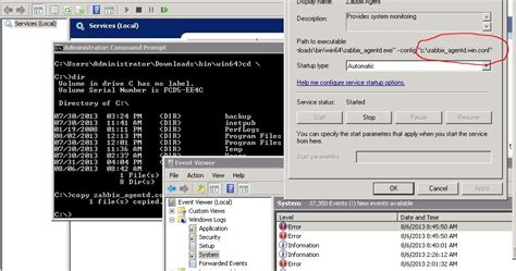 System Management Blog Zabbix Agent Error The Service Did Not Respond To The Start Or