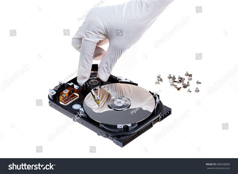 Fix Hard Disk Open Hard Disk Stock Photo 680438008 Shutterstock