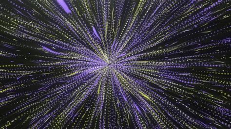 Spreading Colorful Explosion Of Energy Lines Motion Bright Glowing Lines Move In Cosmic Stream