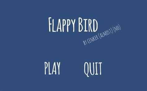 Github Rekknecflappy Bird Clone