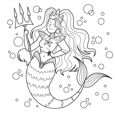 Free Lisa Frank Coloring Pages Mermaids [2025]