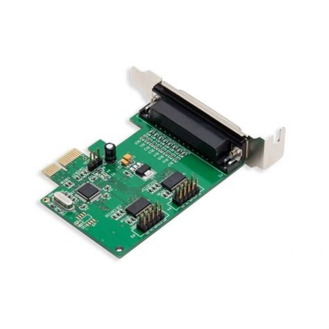 2 port db9 serial and 1 port db25 parallel pci e 1 0 x1 card si pex50054
